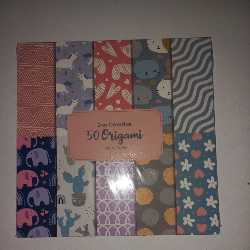 Jual Kertas Origami Motif 16x16 CM | Origami Bergambar | Washi Paper ...