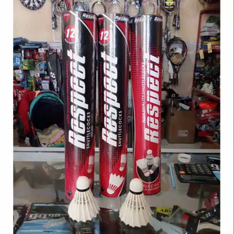 Jual Shuttlecock badminton respect // kok bulutangkis kock badminton ...