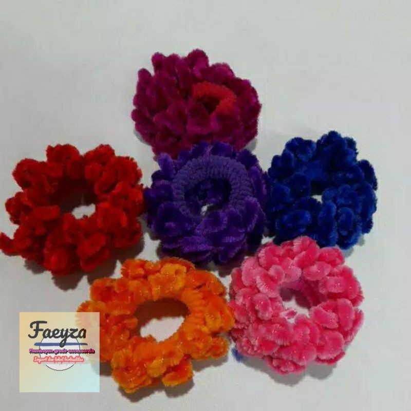 Jual ikat rambut ubur ubur isi 12 pcs | Shopee Indonesia