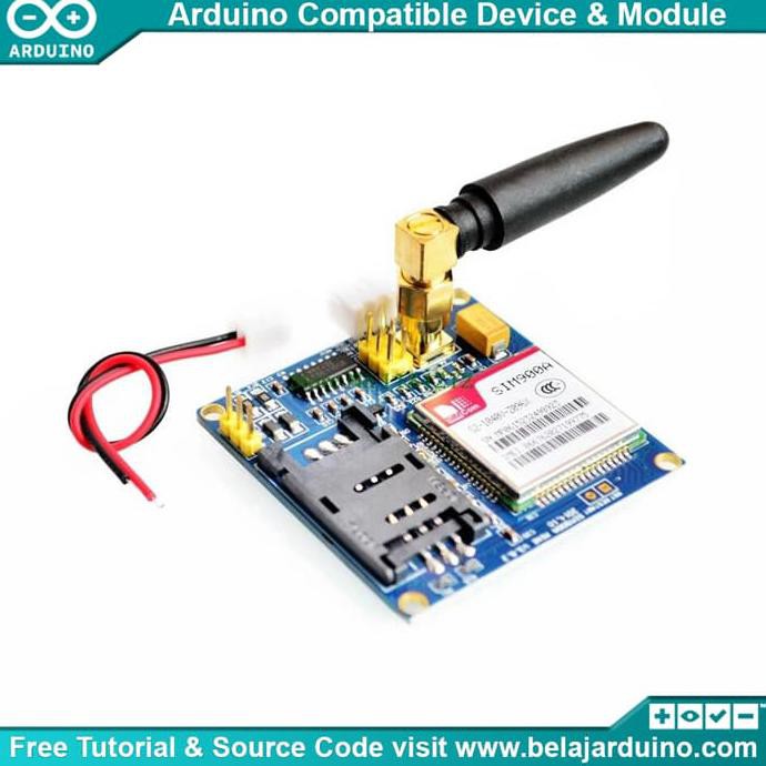 Jual New Module Sim900A Gsm Gprs Shield Serial Modem For Arduino ...