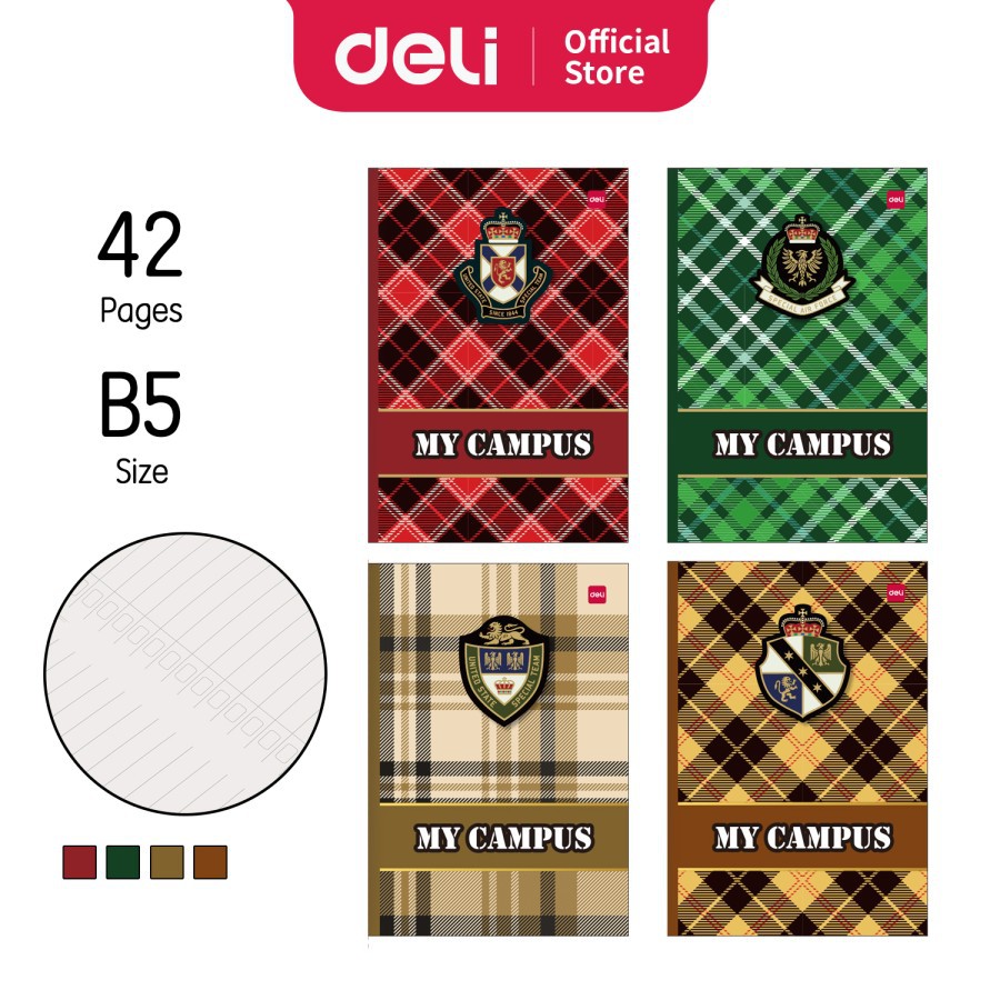 Jual BUKU TULIS / Deli Writing Book 1 PACK CNB542 - Jakarta ISI 10 PCS ...