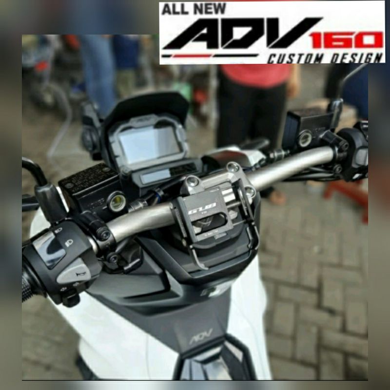 Jual Holder hp ADV 160 Gub P30 Aluminium Alloy PNP | Shopee Indonesia