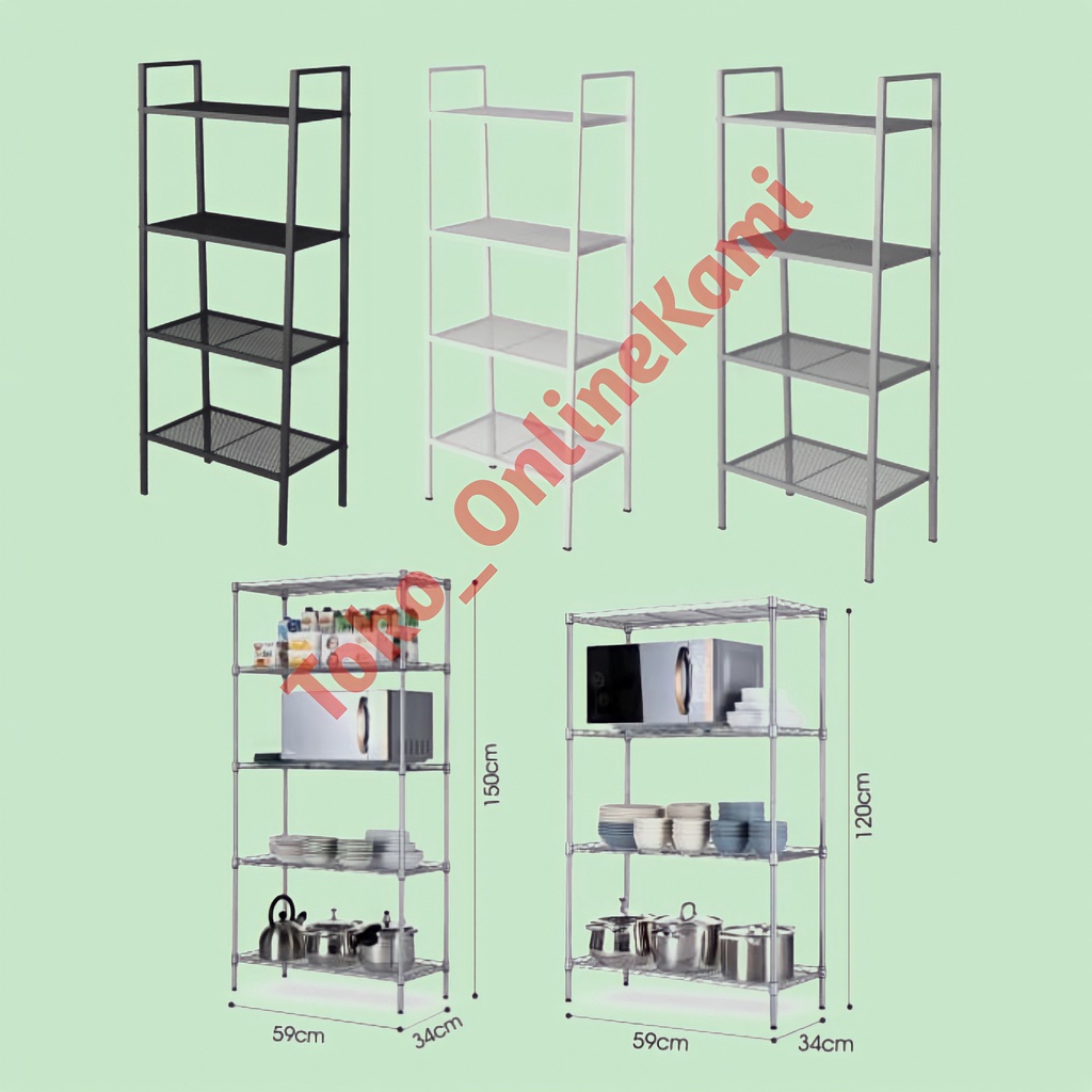 Jual Rak Besi Krisbow/Rak Besi Informa/Rak Lipat/Rak Besi Tingkat/Rak ...