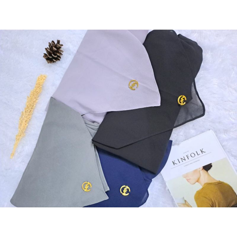 Jual jilbab segitiga instant inner 2 in 1 MHY | Shopee Indonesia