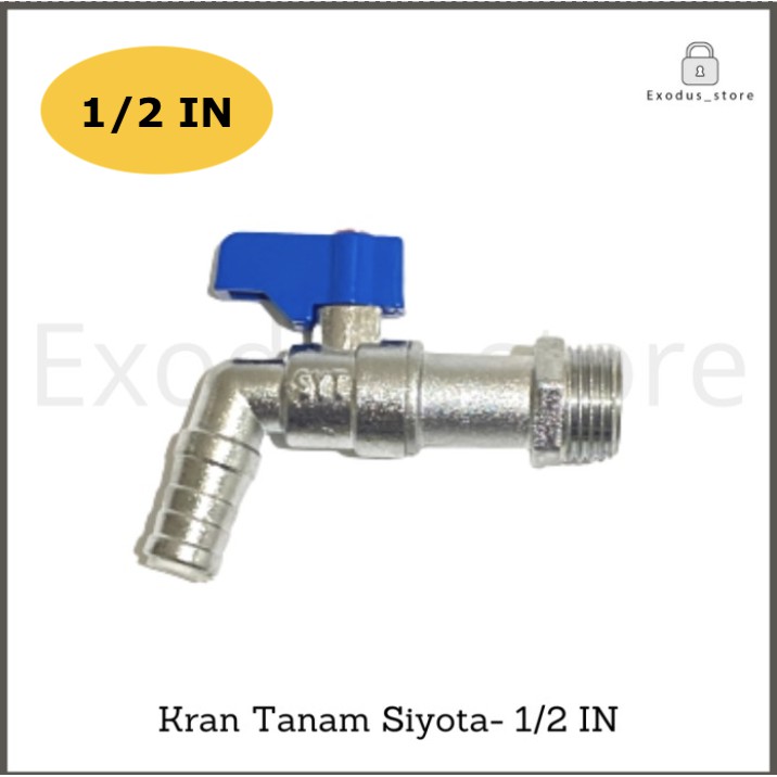 Jual Kran / keran air besi 1/2 inch Siyota - keran air bola tanam ...