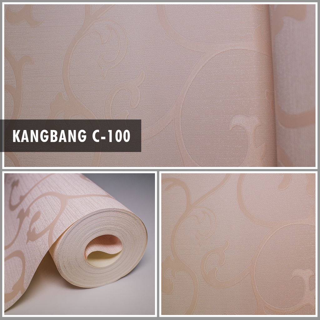 Jual Wallpaper Dinding bahan Vinyl Premium Kode C100 - C103//Ukuran ...