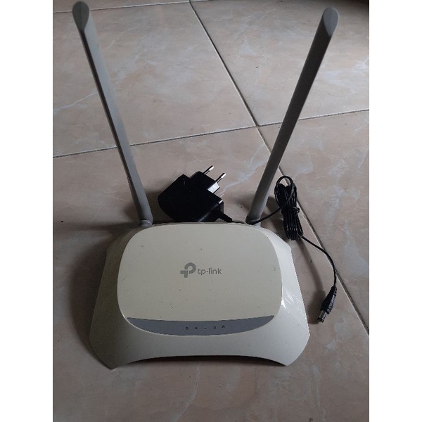 Jual Tplink_WR840N 300Mbps wireless N router+Adaptor | Shopee Indonesia