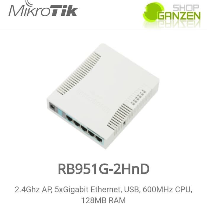Jual Mikrotik RB951G-2HND , Wireless Router 5 Port Gigabit , 1 Usb ...