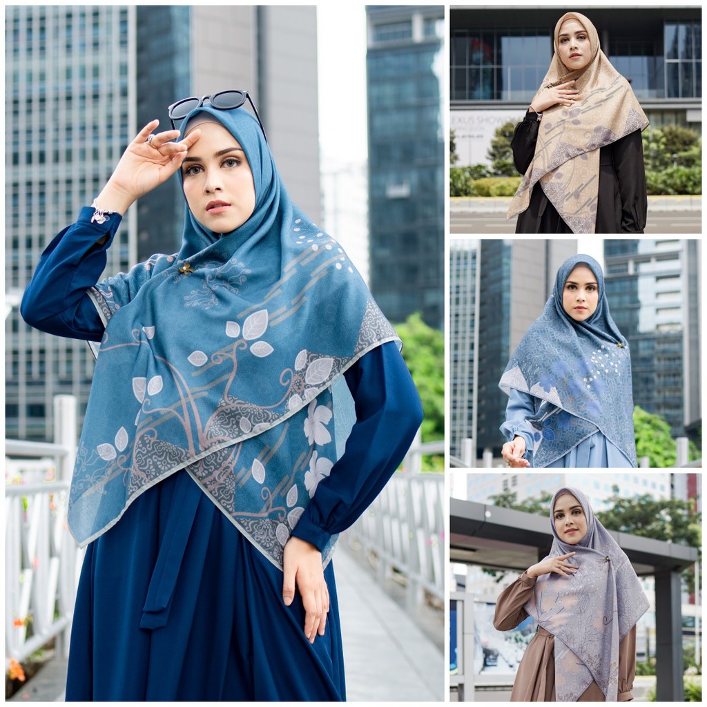 Jual [PUSAT] VOAL Scarf Hijab Alsa Premium Digital Printing | Shopee ...