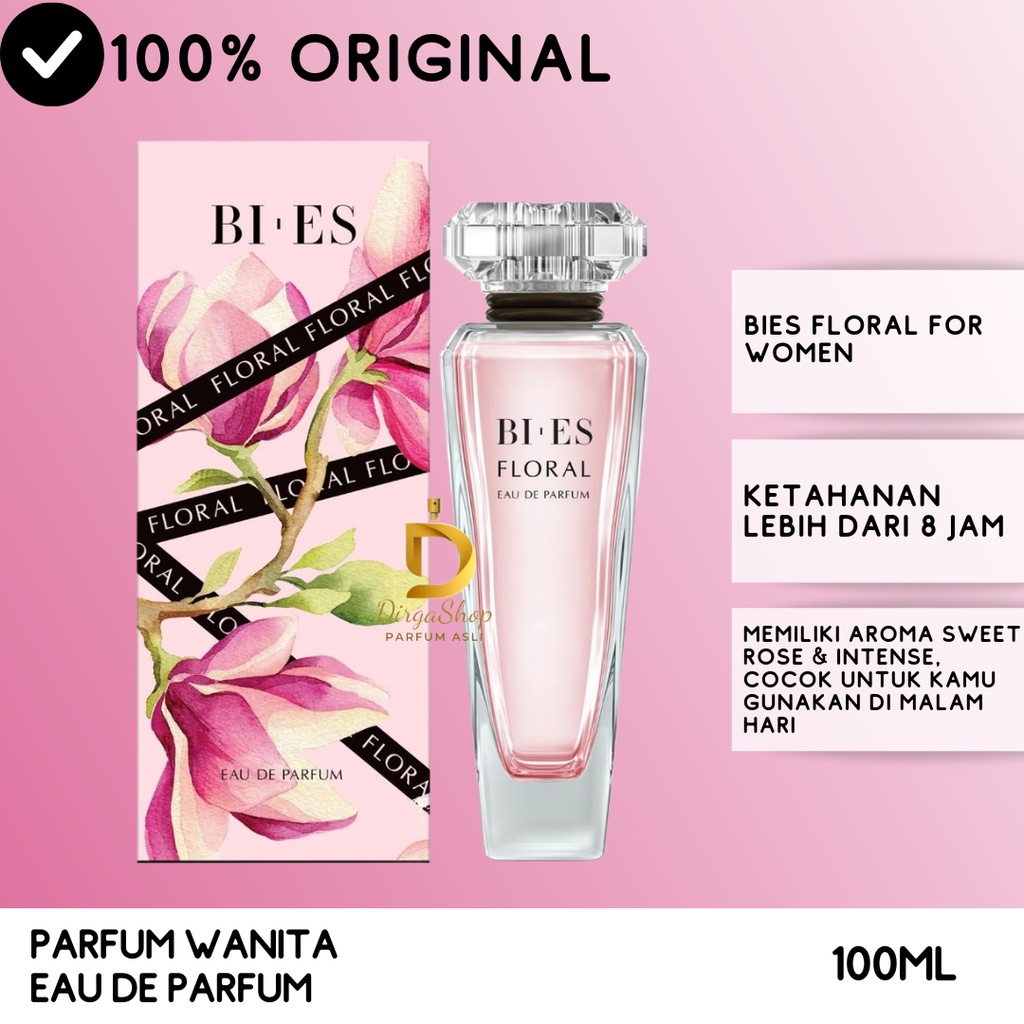 Jual BIES Floral For Women EDP 100% Original | Shopee Indonesia