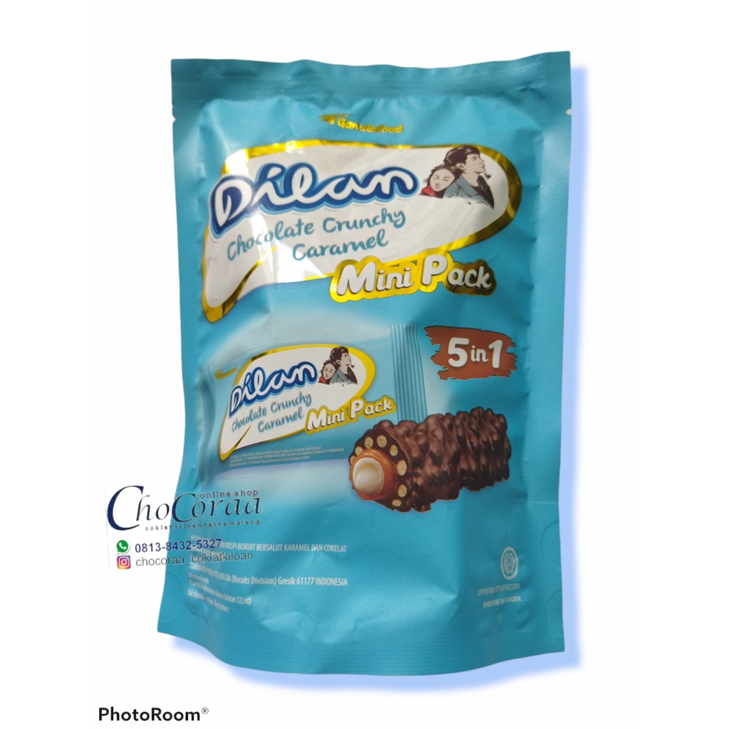 Jual DILAN COKLAT CRUNCHY kemasan MINI PACK isi 10 | Shopee Indonesia