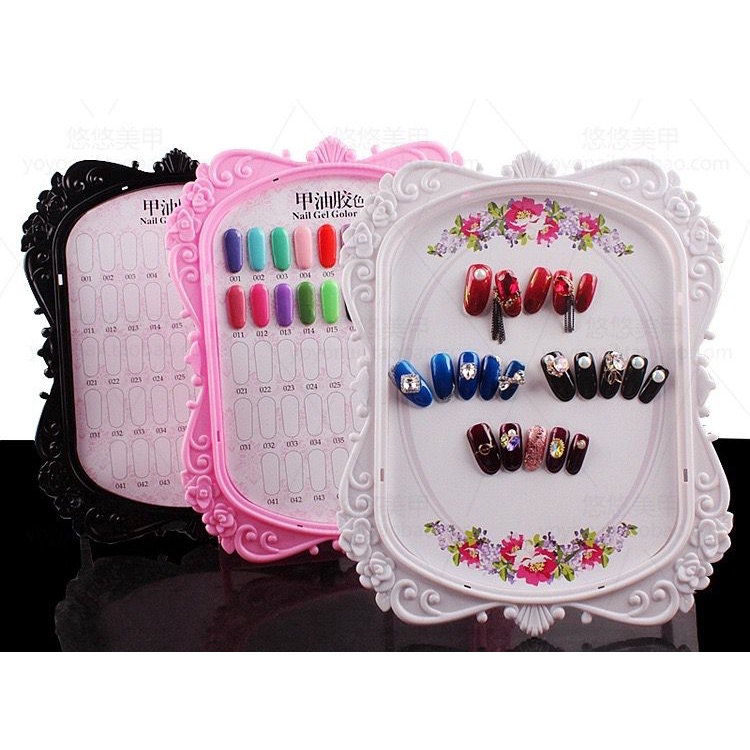 Jual BINGKAI NAILS DISPLAY KUKU FRAME KUTEK PAPAN CONTOH PAJANGAN ...