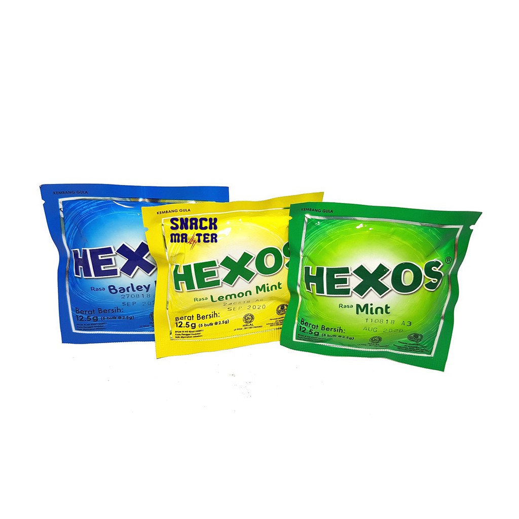Jual Mini Hexos Permen Mint - Netto 12.5 gr | Shopee Indonesia