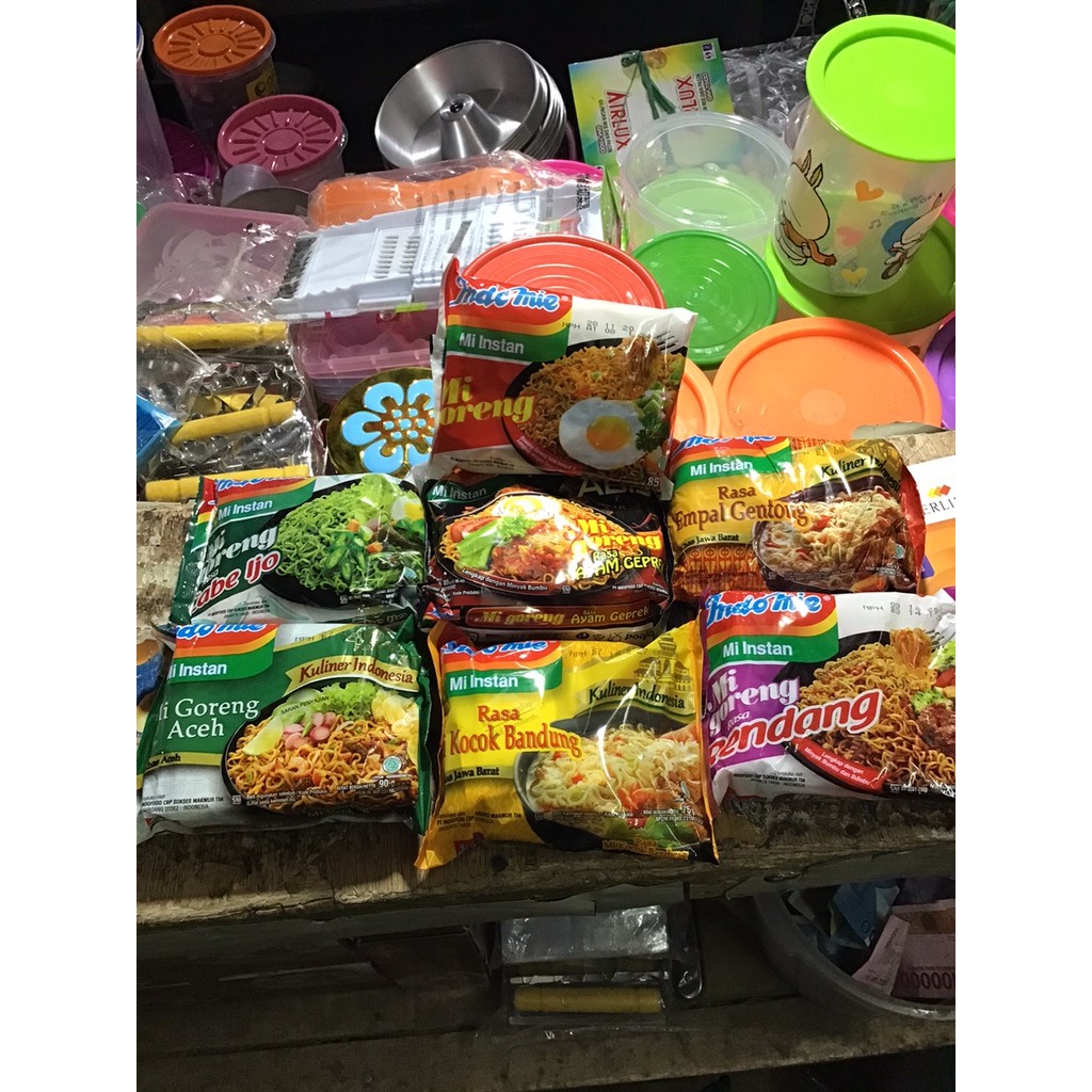 Jual Indomie Goreng/ Iga penyet / Rendang / cabe ijo / Hype geprek ...