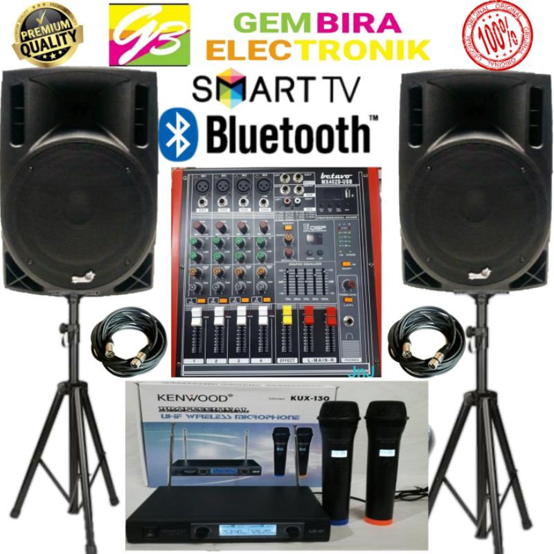 Jual Paket Sound System Original outdoor dan indoor Black spider 15 ...