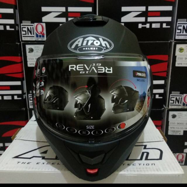 Jual Helm airoh modular Include pinlock | Shopee Indonesia