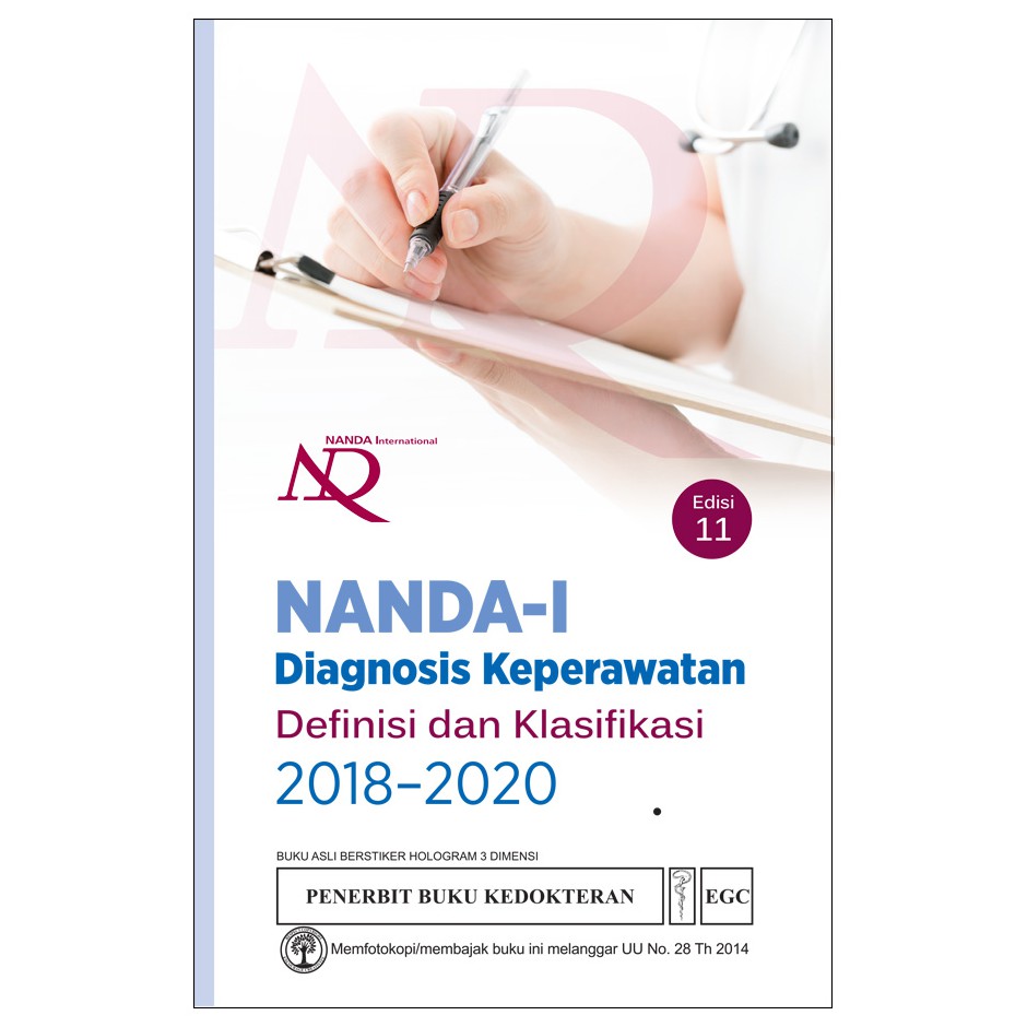 Jual Buku Diagnosis Keperawatan NANDA 2018-2020 Edisi 11 (ORIGINAL) - NANDA International ...