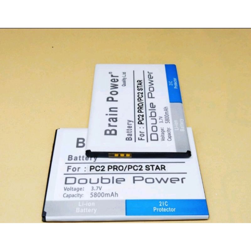 Jual Baterai Batre Prince PC2 Star Bisa pakai PC2 Pro Double Ic Brain Power | Shopee Indonesia