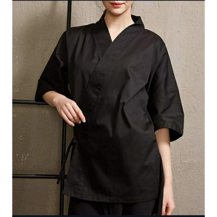 Jual BAJU KOKI CHEF SERAGAM KOKI JEPANG 3/4/ SERAGAM MEMBUAT SUSHI ...