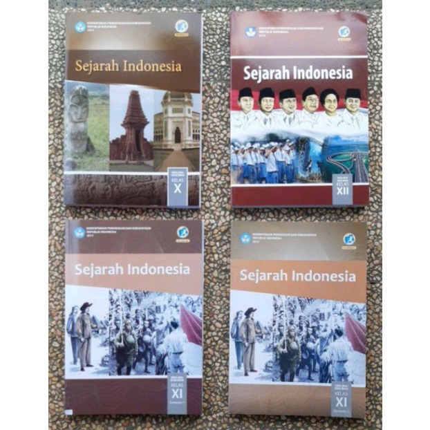Jual Sejarah Indonesia kementerian sma/ ma kelas 10 11 12 kurikulum 2013 edisi 2017 | Shopee ...