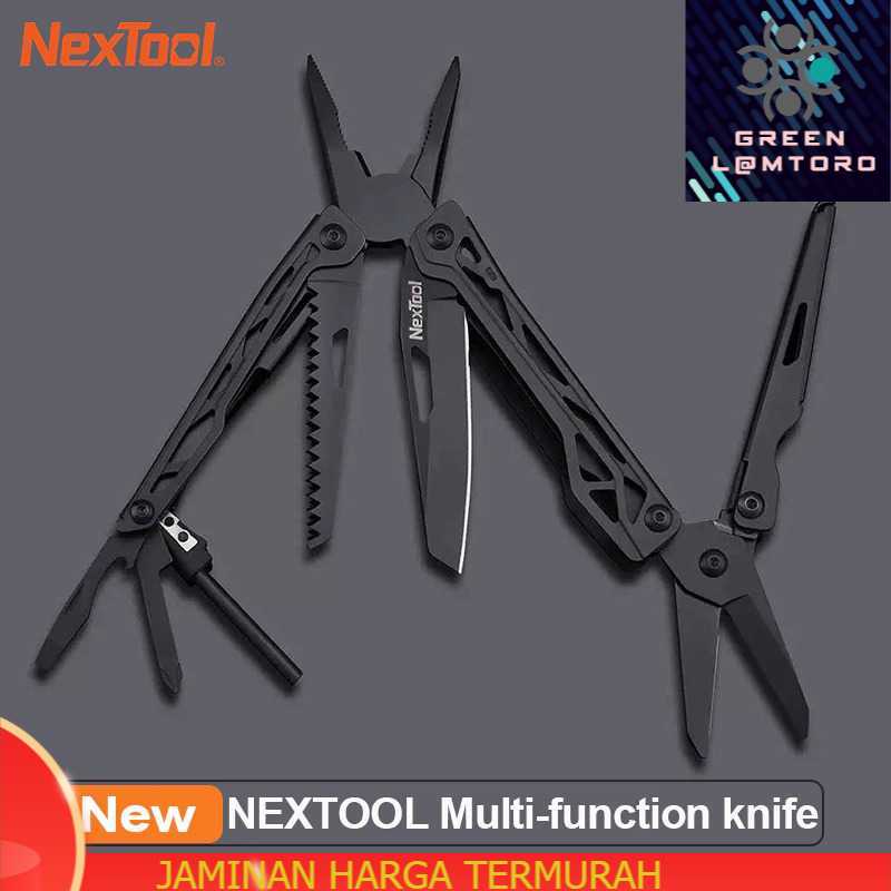 Jual Pisau Lipat Multifungsi 10 in 1 Knife Tool - KT5024 | Shopee Indonesia