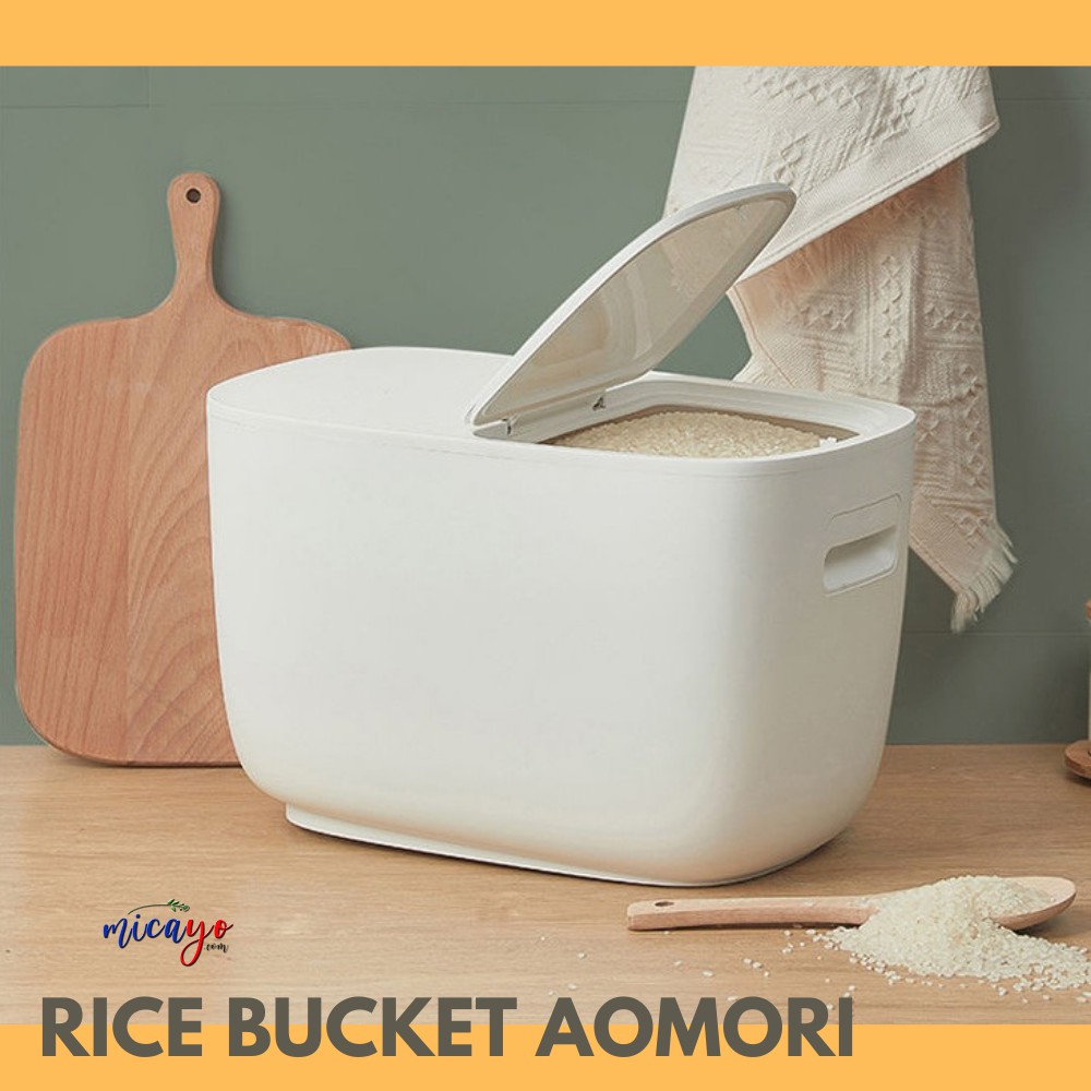 Jual Rice Bucket - Wadah Tempat Penyimpan Beras Design Minimalis dan ...
