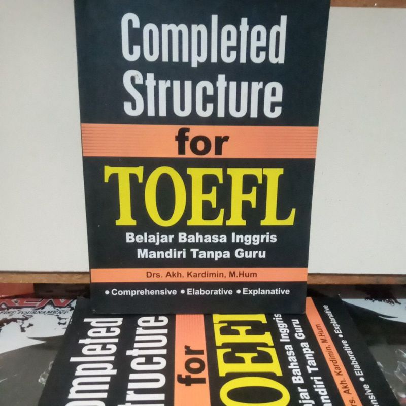 Jual Buku Bimbel - Completed Structure for TOEFL " Belajar Bahasa ...