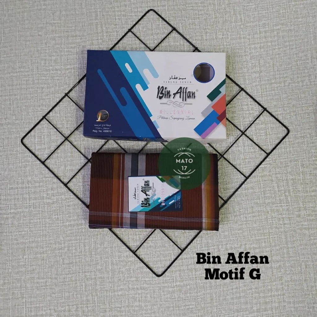 Jual Sarun Tenun Pria Dewasa Bin Affan Murah / Sarung Dewasa Motif ...