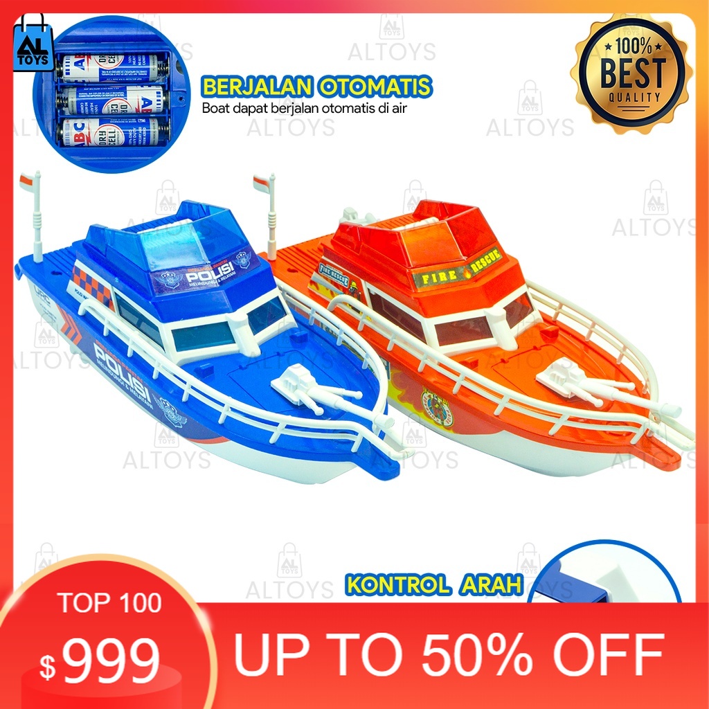 Jual MAINAN KAPAL KAPALAN SPEED BOAT SUPER KAPAL LAYAR BO (Battery ...