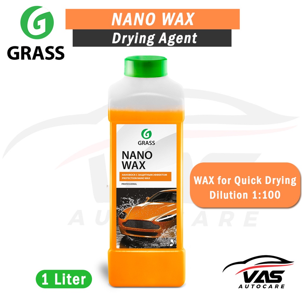 Jual GRASS NANO WAX Drying Agent for Quick Drying 1 Liter | Shopee ...