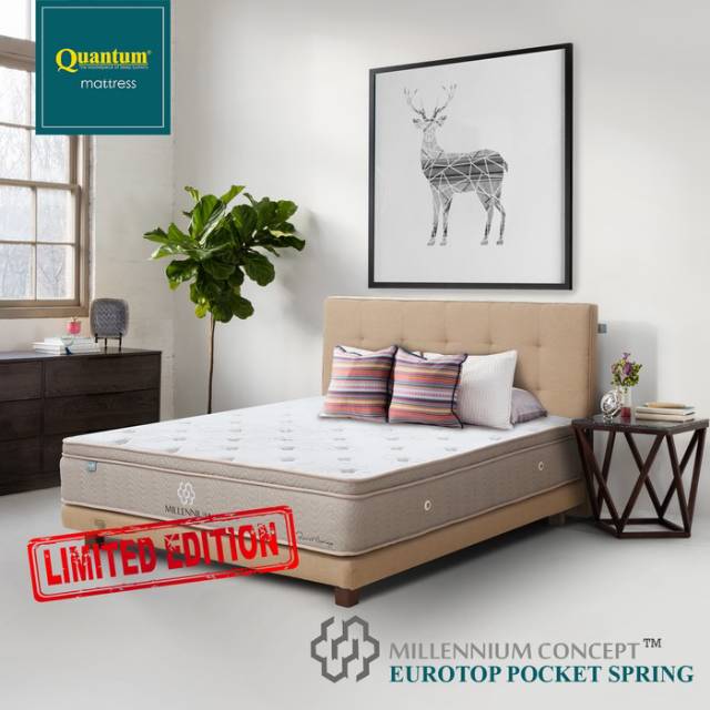 Jual Quantum Springbed Set 180x200 | Shopee Indonesia