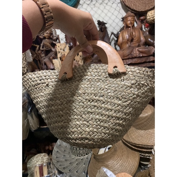 Jual HandBag Anyaman Pandan homemade | Shopee Indonesia