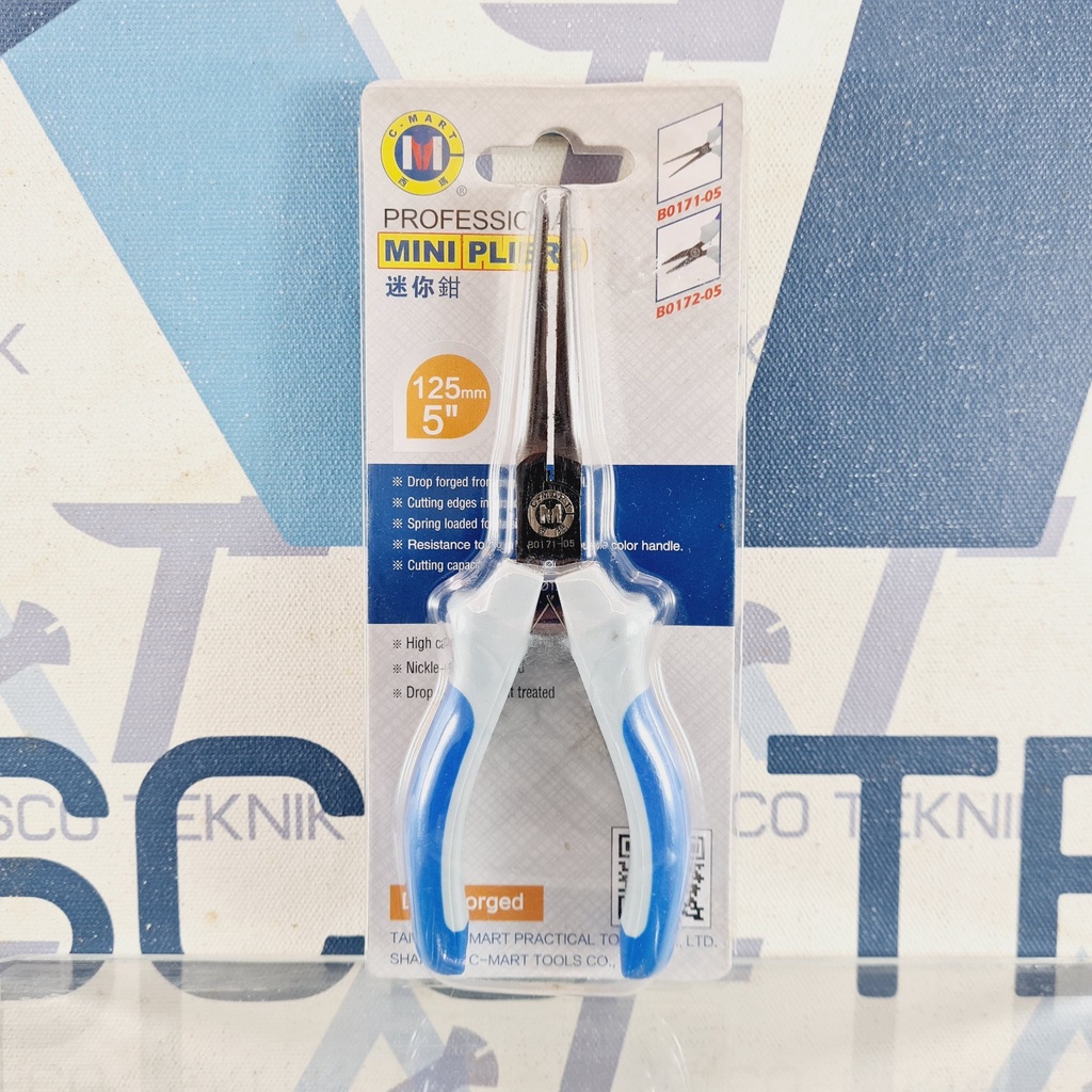 Jual CMART TANG LANCIP MINI 5 INCH - MINI LONG NOSE PLIERS | Shopee Indonesia