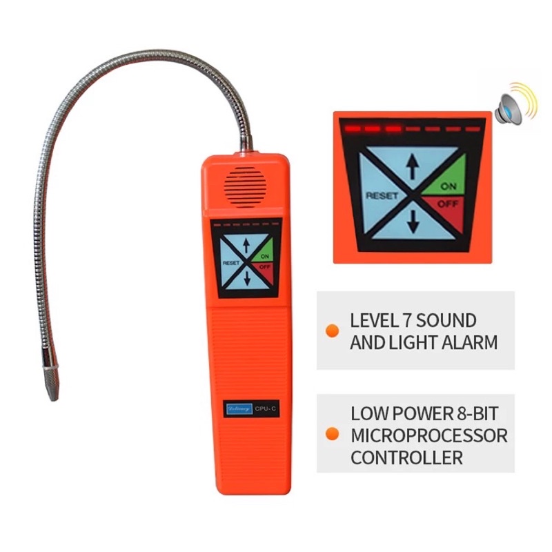 Jual CPU-C Refrigerant Leak Detector Halogen Freon Gas Leak Detector ...