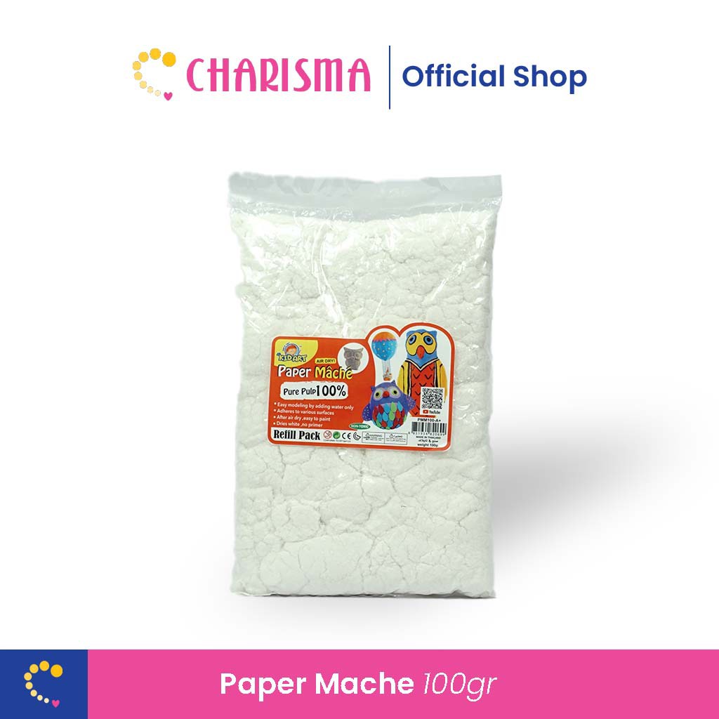 Jual Charisma Kidart Paper Mache Bubur Kertas - Paper Mache Air Dry ...