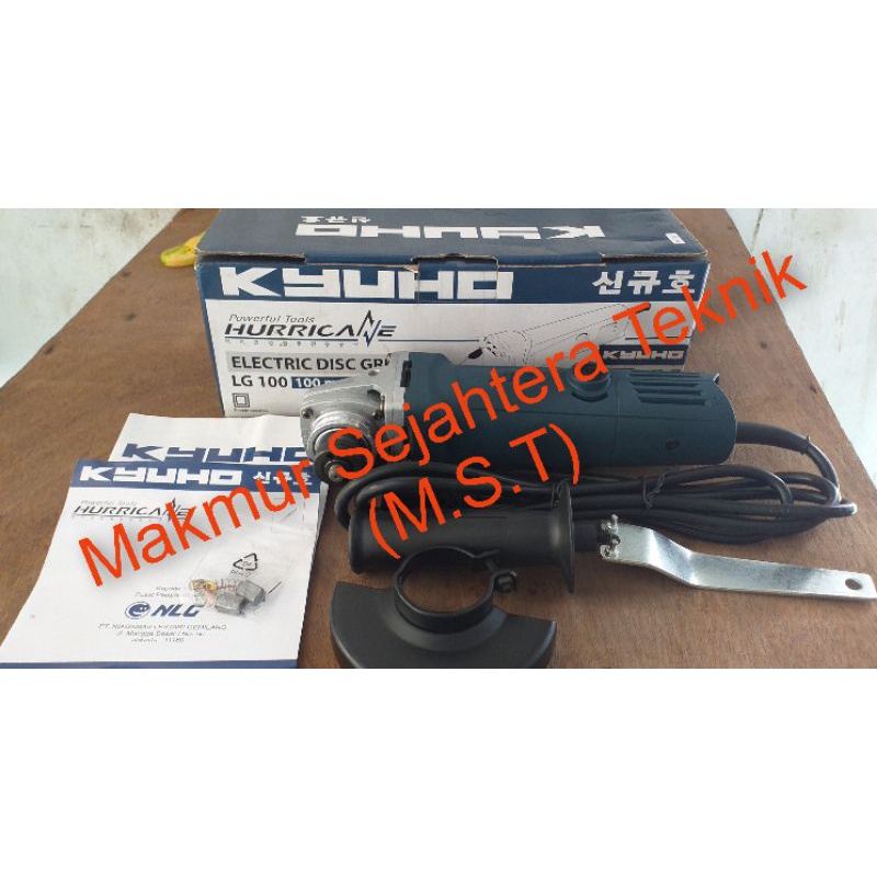 Jual KYUHO LG100 gurinda 4 inch free armature | Shopee Indonesia