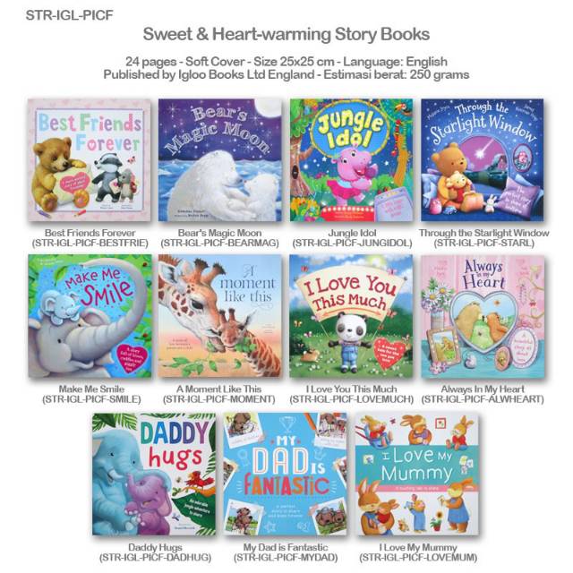 Jual Sweet & Heartwarming Story Book | Shopee Indonesia
