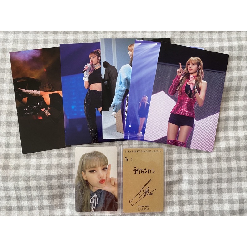 Jual PC Benefit Applewood LISA Set Gold Ver. & Postcard IYA Seoul Lisa ...