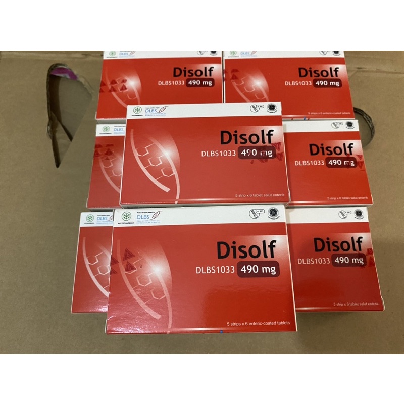 Jual Disolf 490mg / box / 30 tablet / suplemen | Shopee Indonesia