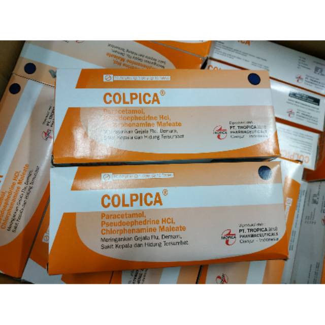 Jual COLPICA TABLET (isi 10 strip @10 tablet) | Shopee Indonesia