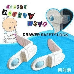 Jual Drawer safety lock 2/pengaman laci siku / Alat Pengunci Sudut ...