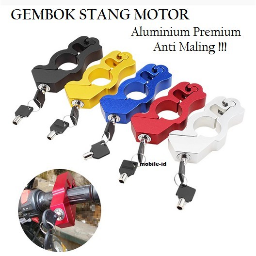 Jual [PROMO 12.12] Kunci Stang Motor PADLOCK Gembok Pengaman Motor Anti ...