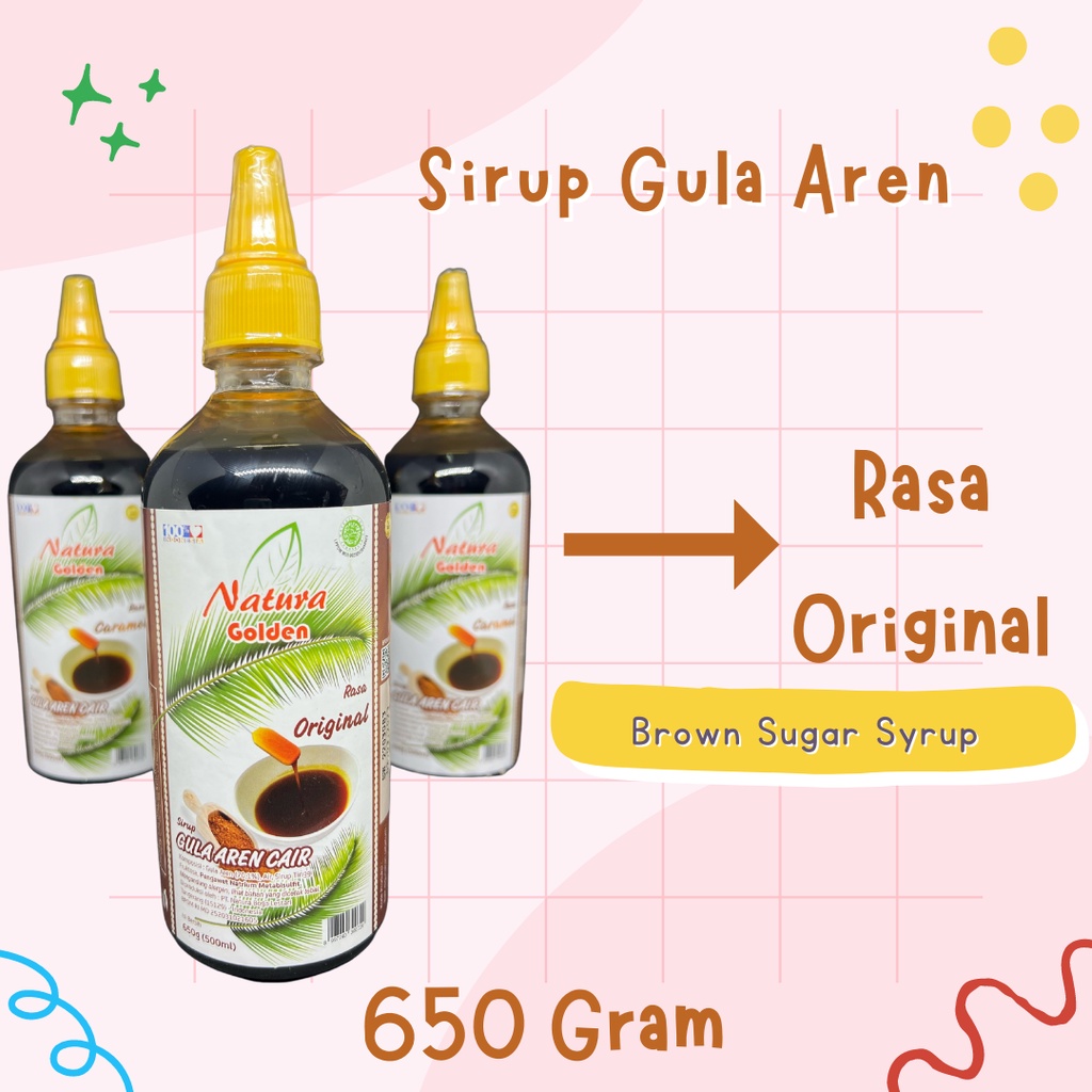 Jual Gula Aren Cair 650 Gram / Gula Aren Cair Premium / Liquid Palm ...