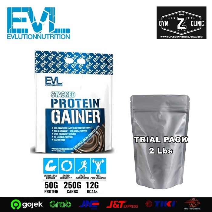 Jual EVL Protein Gainer 2lbs EVL Whey Protein Weight Gainer Eceran ...