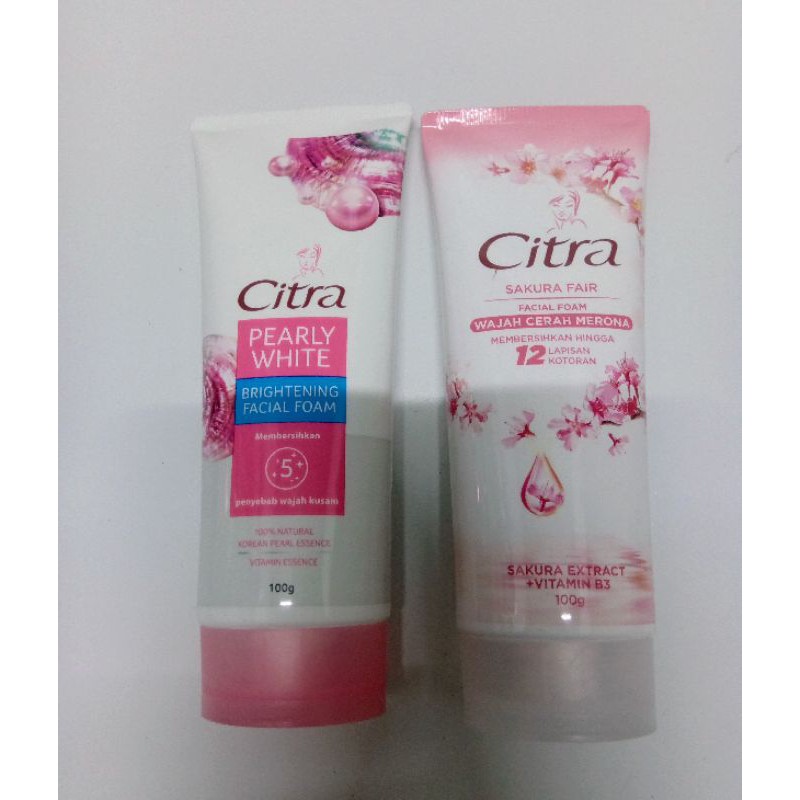 Jual Citra Facial Foam 100g | Shopee Indonesia