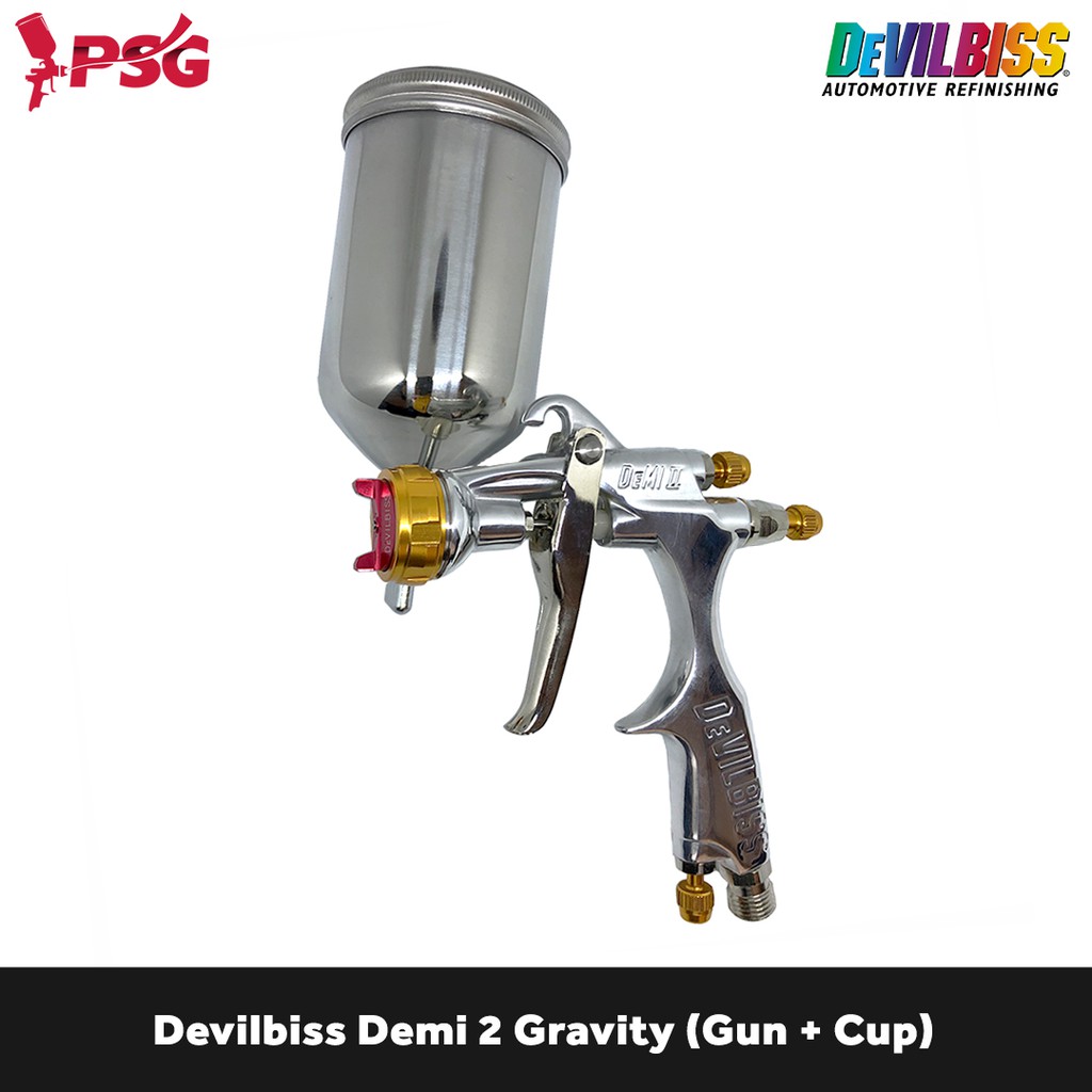 Jual Devilbiss Demi 2 Gravity (Gun+Cup) | Shopee Indonesia