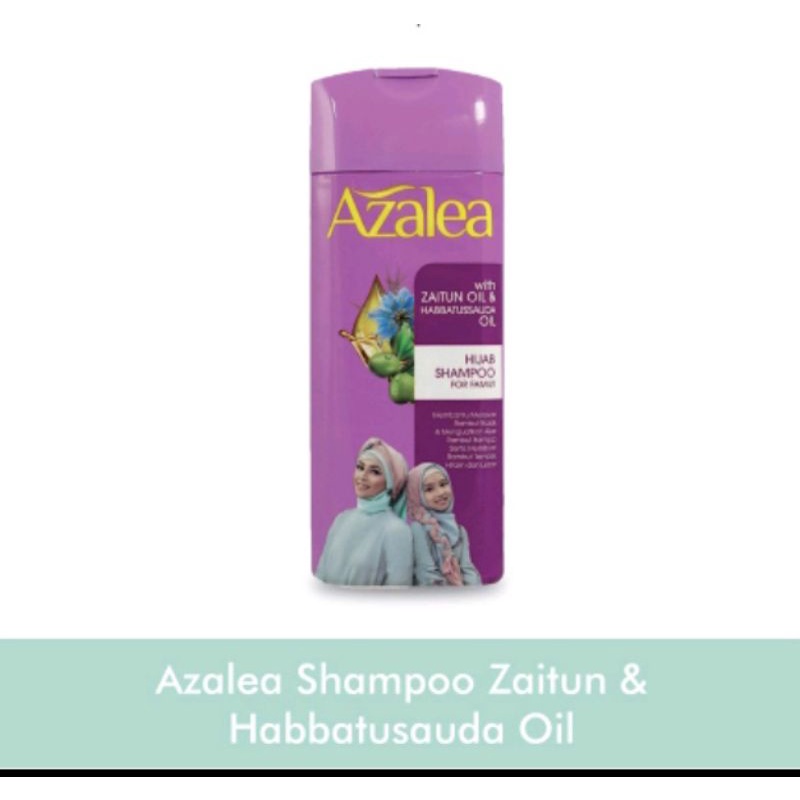 Jual Azalea Hijab Shampoo With Zaitun Oil and Habbatussauda Oil 180 mL ...