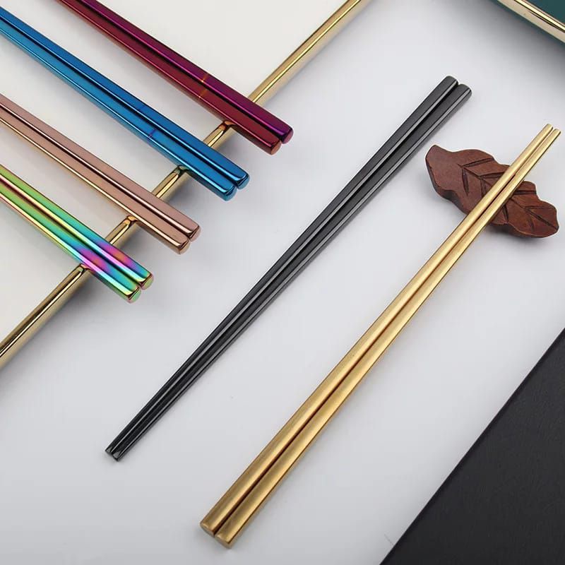 Jual sumpit stainless aesthetic korea | Shopee Indonesia
