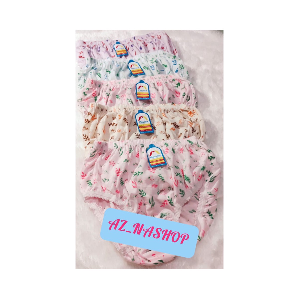 Jual 3 PCS CELANA DALAM WANITA MERK MAYANA/SABLON FLOWERS/CELANA DALAM WAINTA BERKWALITAS ...
