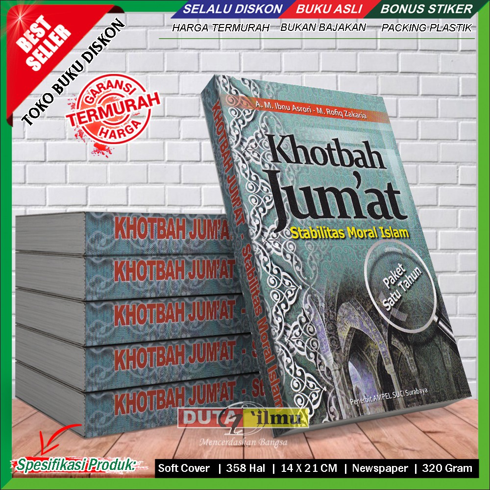 Jual Khotbah Jum'at Stabilitas Moral Islam | Shopee Indonesia